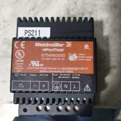 议价魏德米勒开关电源8754960000 25W5V5A，可维修