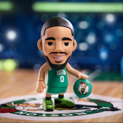 王牌化身塔图姆确认款 NBA官网授权正品獭兔潮玩手办球迷摆件送礼