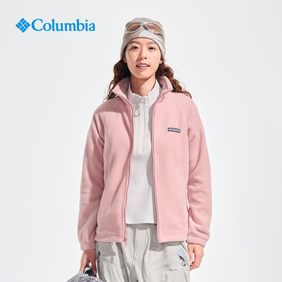 Columbia秋冬新款抓绒衣女外套