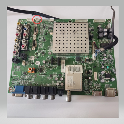 接口3针！海信TLM42V68PK主板RSAG7.820.1859配屏V420H1-L15测好