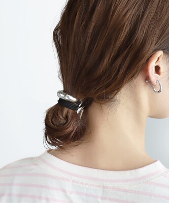 ANEMONE发绳金属日系圆环发饰