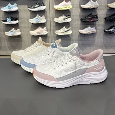 斯凯奇女士云感闪穿鞋轻质缓震