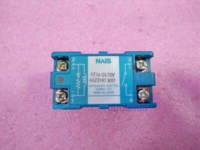 NAIS松下 AHZ3141 M01时间继电器HZ1a-DC12V时间控制器