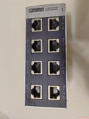 2891929菲尼克斯八口交换机，全新未使用，有轻微磨损(议价商品）
