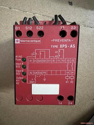 施耐德安全继电器，XPS-AS，XPSAS5140拆机实物拍骏营议价商品