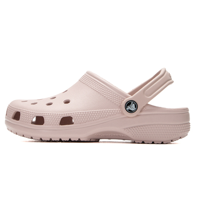 CROCS卡骆驰clog粉色26夏季男女包头凉拖鞋潮透气洞洞鞋10001