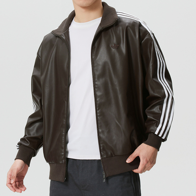 Adidas阿迪达斯男装女装夹克外套2026春季新款休闲运动服KQ5473