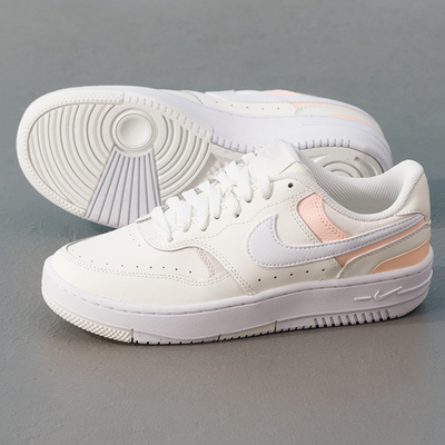 Nike耐克新款女子低帮板鞋Gamma Force粉白运动休闲鞋DX9176-120