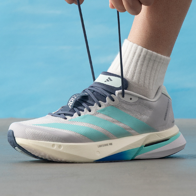 阿迪达斯男鞋竞速跑步鞋26新款ADIZERO BOSTON 13 M运动鞋KH8858