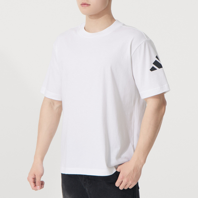 【商场同款】阿迪达斯短袖T恤男夏季新款时尚运动休闲服 JC9296