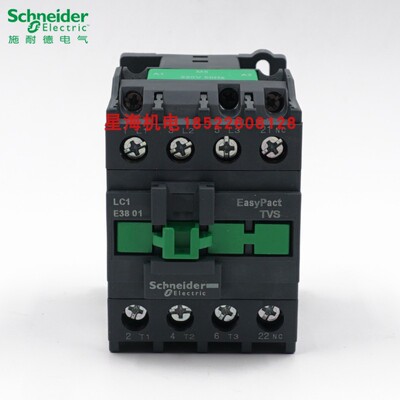 施耐德交流接触器LC1E3801M5N LC1E3810M5N