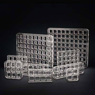 透明机械键盘客制化红黑试轴器