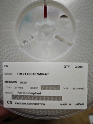 CM21X6S107M04AT GRM21BC80G107ME15L 0805  100UF  4V X6S  正品