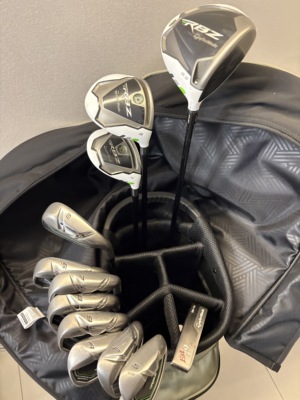 正品二手Taylormade泰勒梅RBZ高尔夫球杆套杆3木8铁一推一包