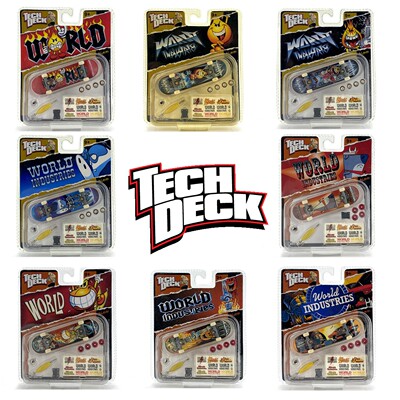Tech Deck World Industries世嘉经典合金支架技巧指尖手指滑板