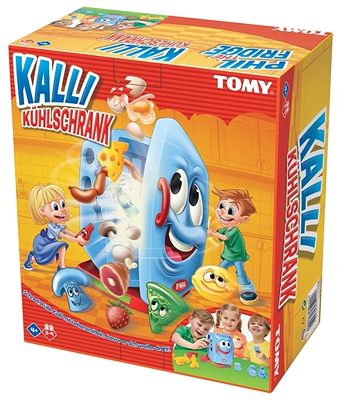 TOMY Phil the Fridge Game冰箱食物对对碰形状配对益智桌游玩具