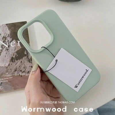13软糯17pro薄荷曼波绿max适用15s小米14手机壳ultra真液态硅胶K60至尊版k90红米K70小众note12t奶绿色+女K80