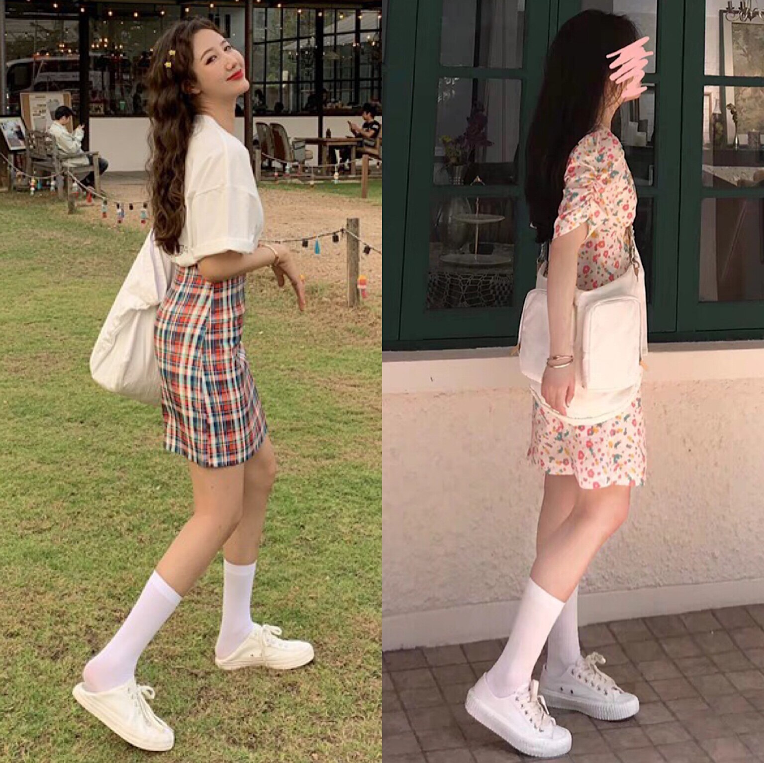 半透明白色中筒袜日系INS超火潮袜及膝小腿袜天鹅绒薄网红长筒袜