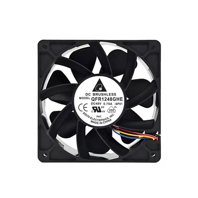 全新 台达 QFR1248GHE 12038 12厘米 48V 0.75A 双滚珠4线PWM风扇