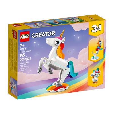 乐高积木31140神奇独角兽