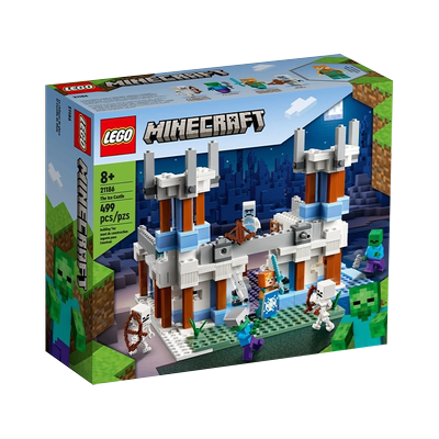 乐高积木世界21186冰雪城堡益智