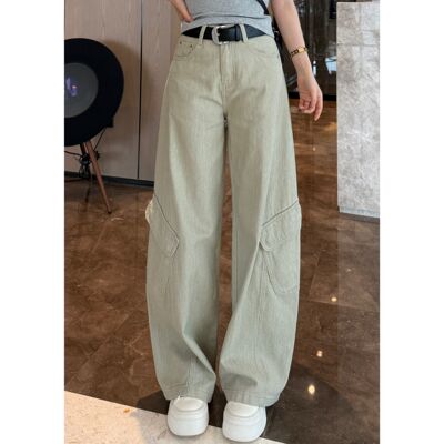 【旧街工装裤】小允姐姐2026新款气质时尚高级阔腿工装裤（无腰带