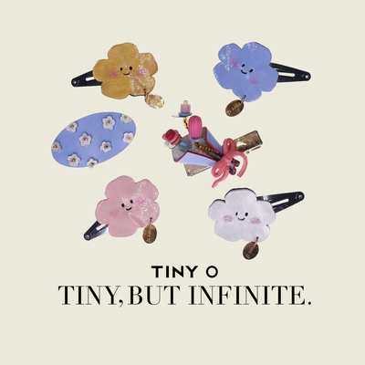 TINY O原创 春日系列花朵可爱ins发饰礼物发夹弹簧夹2026新款发卡