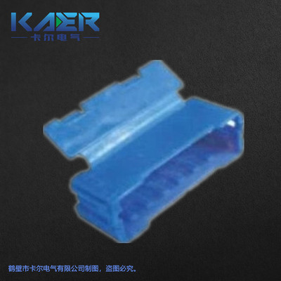 厂家供应国产汽车连接器DJ7141Y-2.2-11蓝色线束接插件