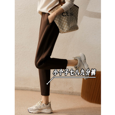 休闲哈伦裤女高腰小脚萝卜裤