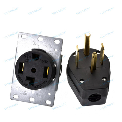 NEMA14-30P/14-30R美式工业30A