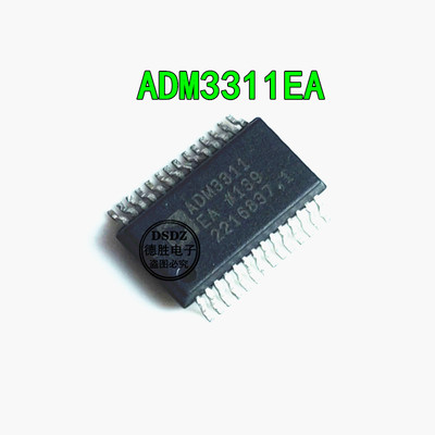 ADM3311EARSZ ADM3311EA  SSOP-28  收发器芯片 全新进口IC现货