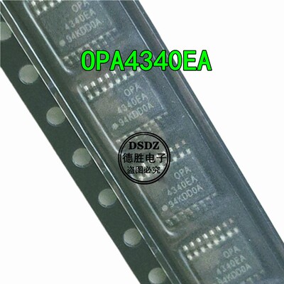 OPA4340EA OPA4340 SSOP16 单电源轨至轨运算放大器 全新现货