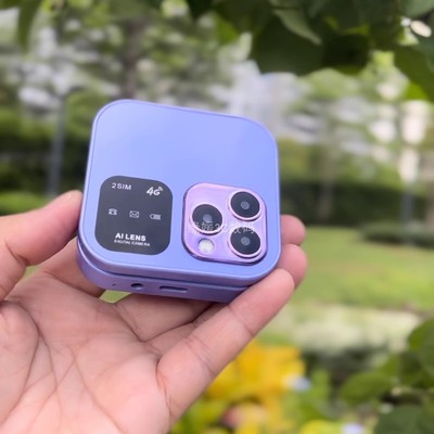 儿童学生折叠翻盖迷你全网通手机