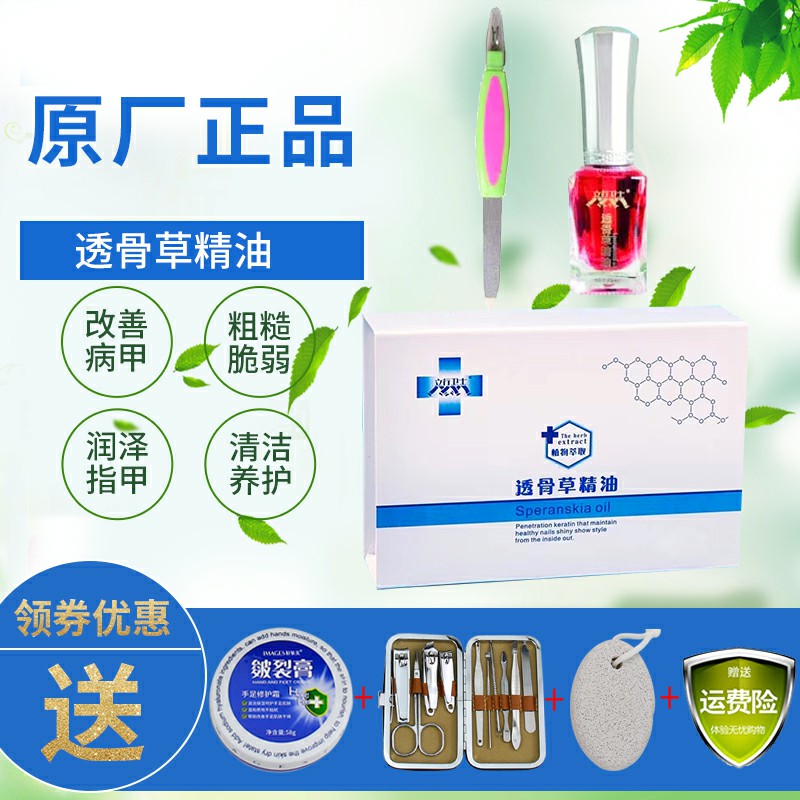 北派修脚立行卫士透骨草精油甲涂液改善坏甲滋养甲床护甲门店正品