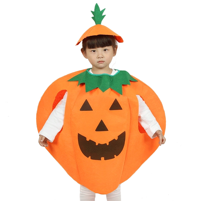 南瓜小精灵男女童幼儿园公主衣服