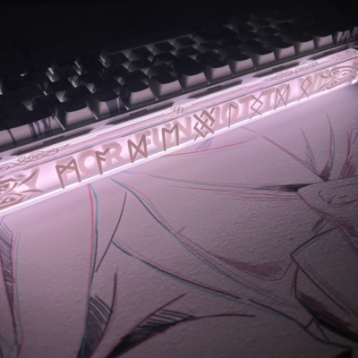 made68 V2匀光板3D打印适用MelGeek蜜氪小蜜蜂MADE68V2键盘配件
