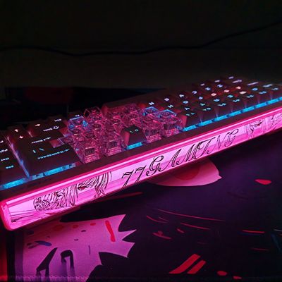 适用于迈从ace68air电竞版turbo版美加狮nano68灯箱灯罩贴纸透光