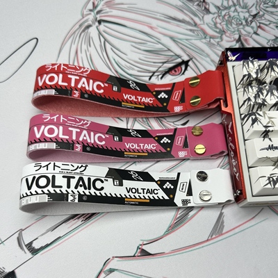 键盘飘带血腥运动wootingmade68键帽装饰客制化磁轴改装二次元