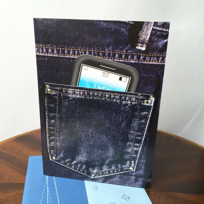 立体生日贺卡外单对折