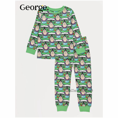 英国乔治George男童巴斯光年玩具总动员长袖家居服睡衣裤1453165
