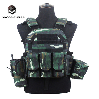 6094战术装备两栖野战CS背心迷彩多功能户外背心战术背心马甲影视