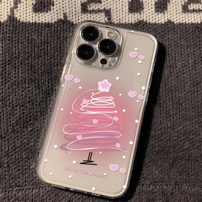 粉色烟花新款iPhone17手机壳适用苹果16ProMax时尚15P新14Pro外壳iPhoneAir保护13pm套14Plus12文艺全包Air