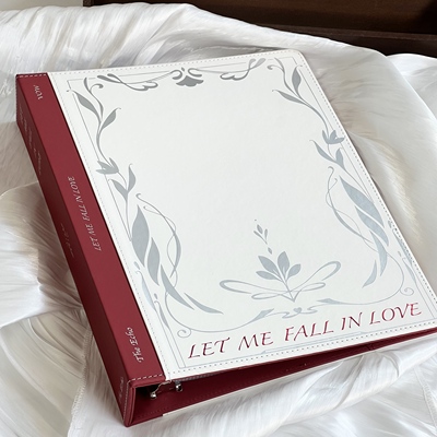 复古婚约皮质a4卡册高颜值九宫格