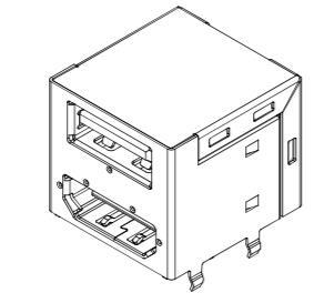 G45AE201101EU HDMI Connector System - G45 Series, Input Outp