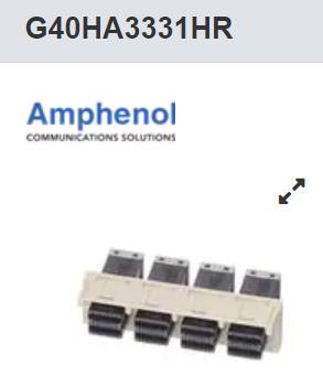 G40HA3331HR I/O 连接器 G40HA3331HR-R/A 85OHM 1X4 0.75 144P