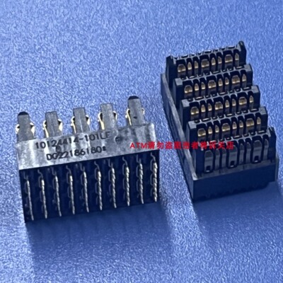 10124414-101LF FCI高速/模块连接器 ExaMAX 2x10 通信背板连接器