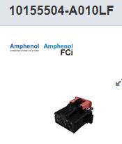 10155504-A010LF 汽车连接器 MICROSPACE XS RECEPTICLE-10P HSG