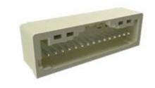 10158514-0002SR1LF  Multipitch™ 2P 1.5mm线对板 FCI连接器