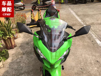 川崎 忍者400 ninja400 Z400 后平叉挡泥板 后驼峰 后视镜支架