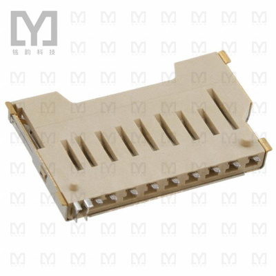 101-00708-64【CONN SD/MMC CARD PUSH-PULL R/A】